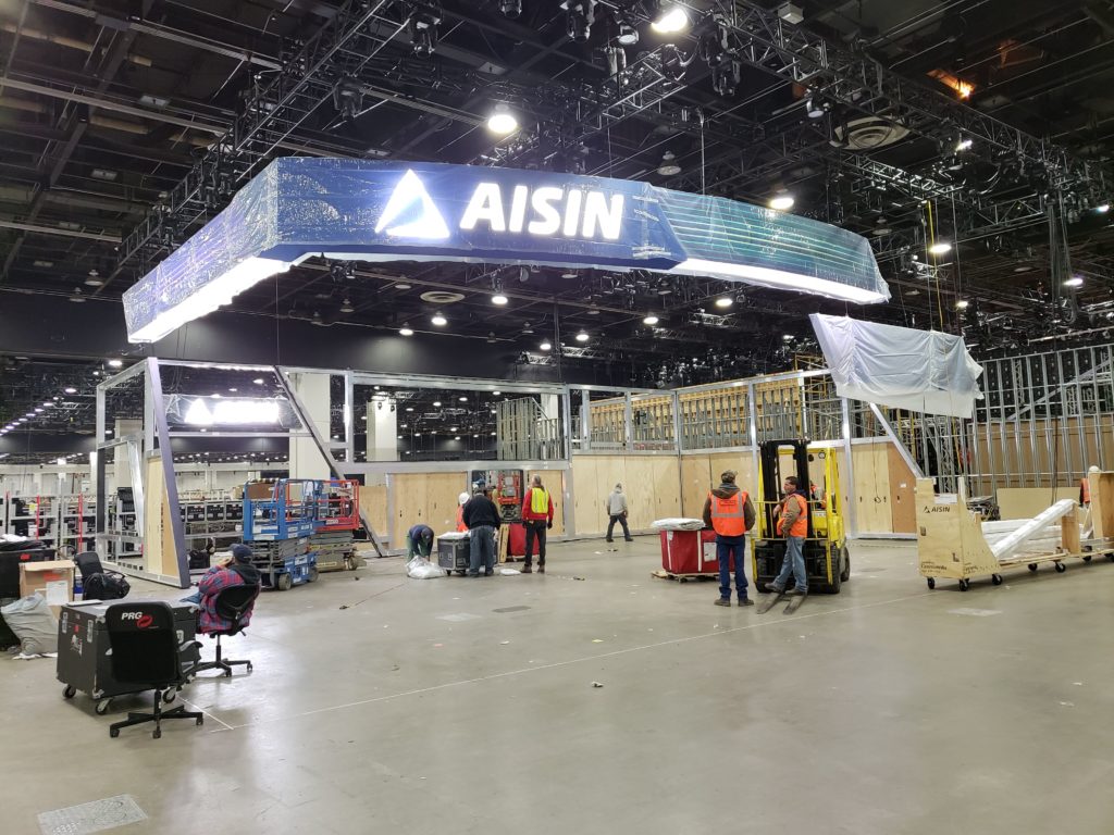 Detroit International Auto Show Aisin Booth Detroit, Michigan Jan 2019 ...
