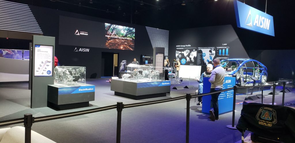 Detroit International Auto Show Aisin Booth Detroit, Michigan Jan 2019 ...