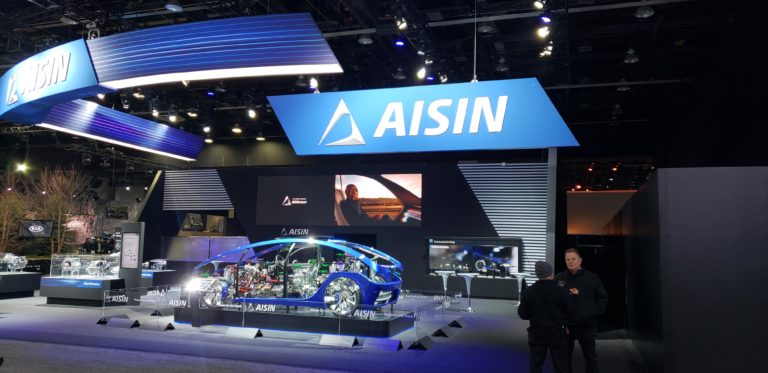 Detroit International Auto Show Aisin Booth Detroit, Michigan Jan 2019 ...