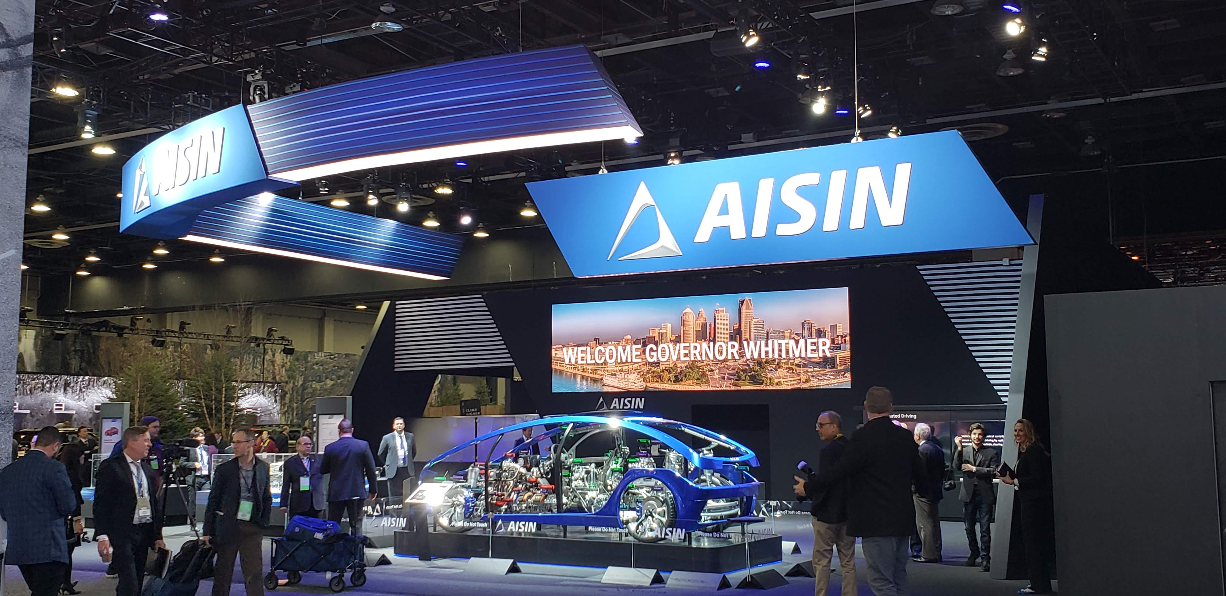 Detroit International Auto Show Aisin Booth Detroit, Michigan Jan 2019 ...
